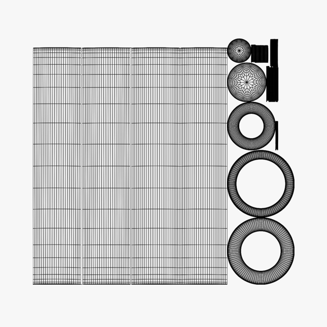 3D Basic Battery - Geometry Only No Textures No Materials Model ...