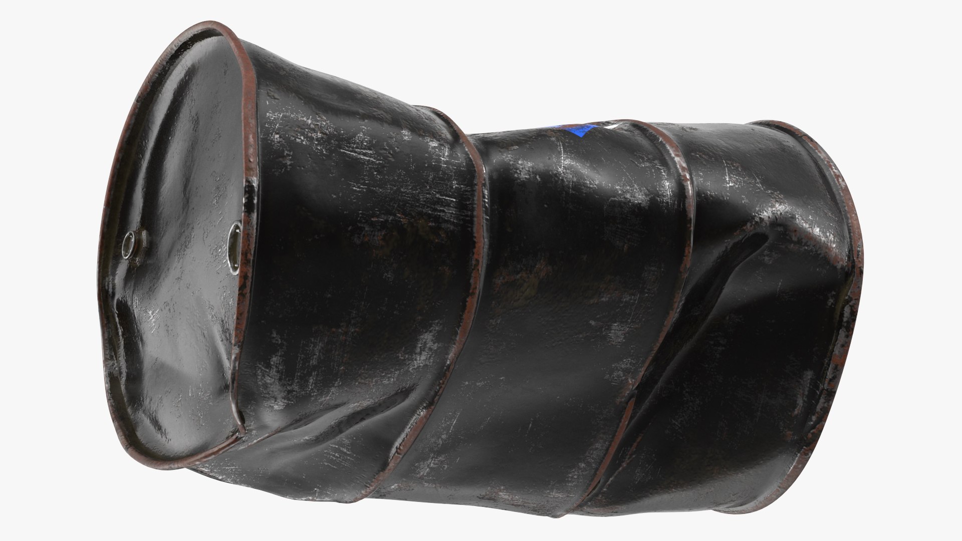 Damaged Chemical Barrel Nfpa 3D Model - TurboSquid 1703099