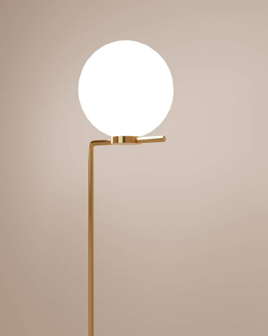 High Tech Lamp Model - TurboSquid 2334561