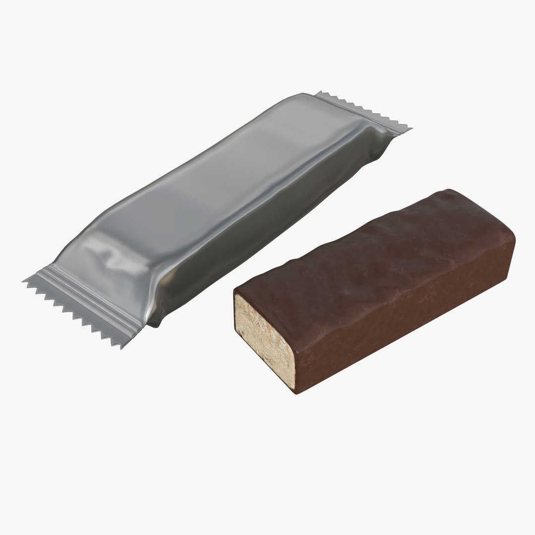 3D Chocolate Candy Wrap Model - TurboSquid 1433023