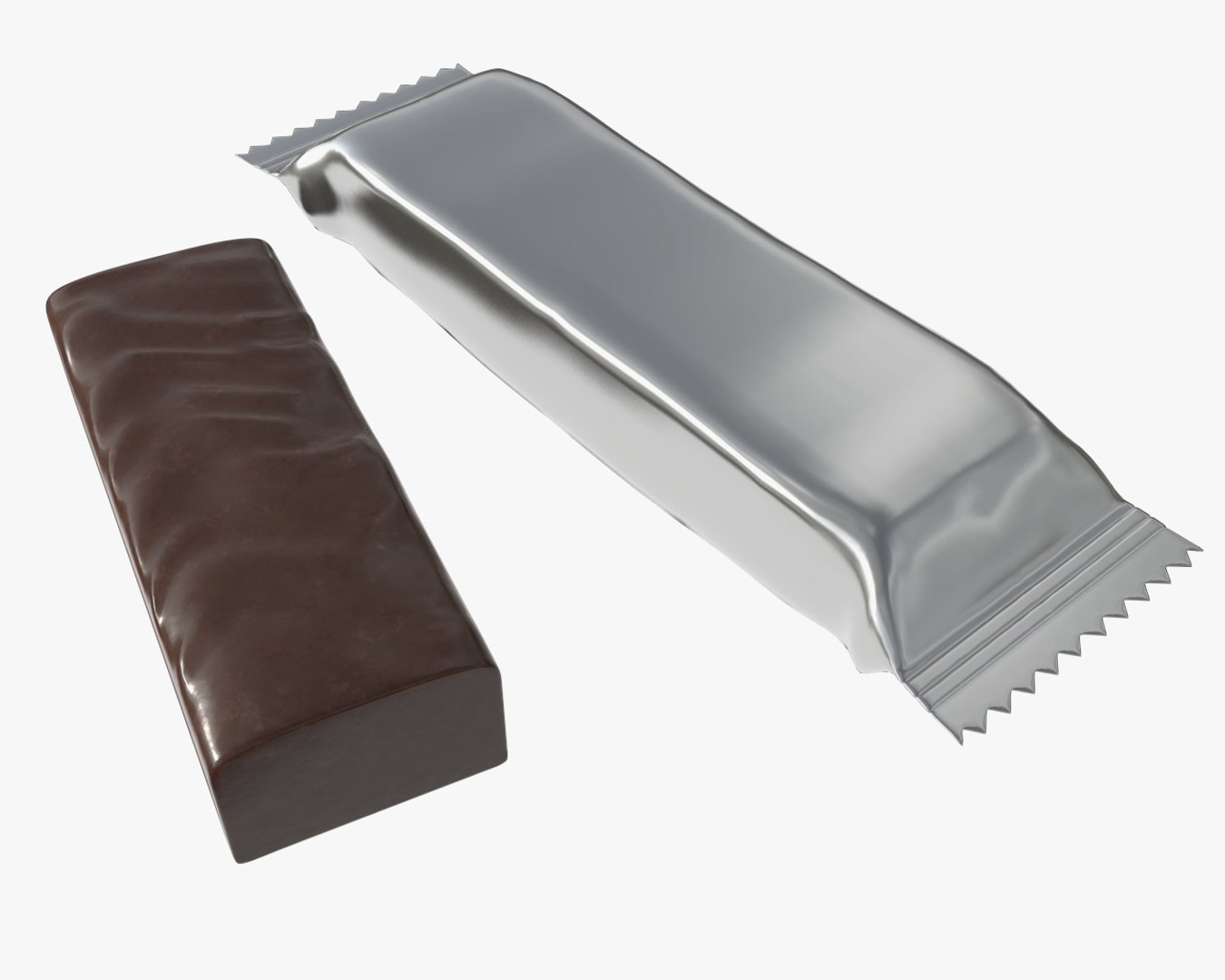 3D Chocolate Candy Wrap Model - TurboSquid 1433023