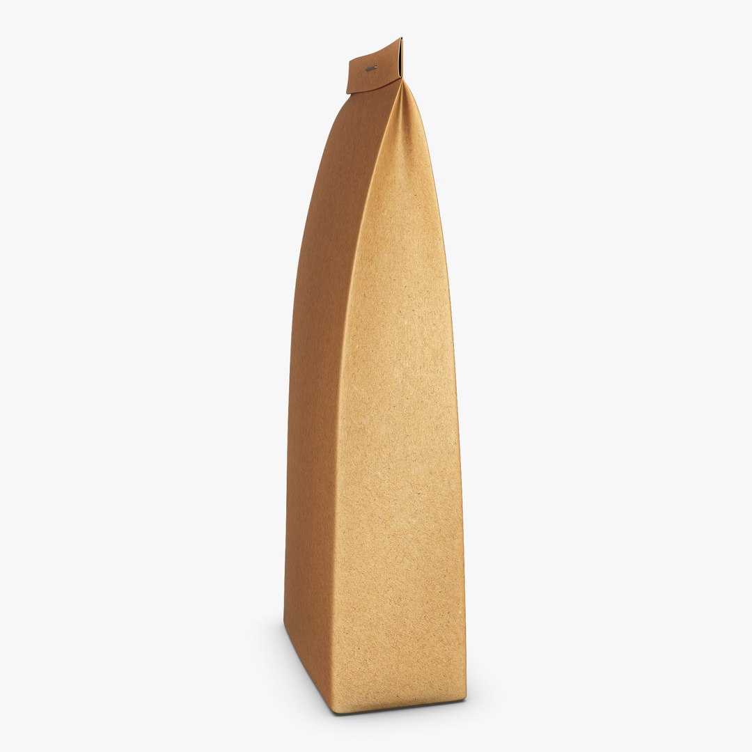 Paper Bag M 1 3D Model - TurboSquid 2119775