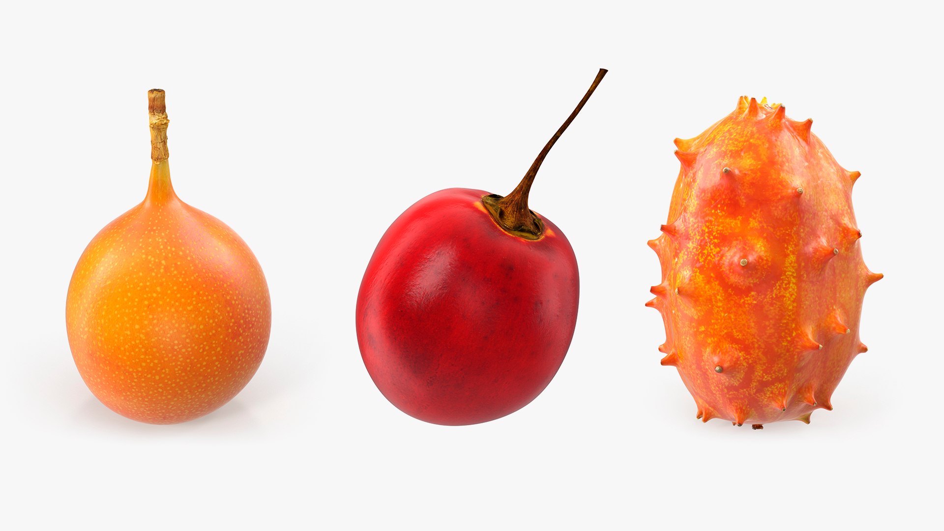 Exotic Fruits Collection 9 3D Model - TurboSquid 2205765