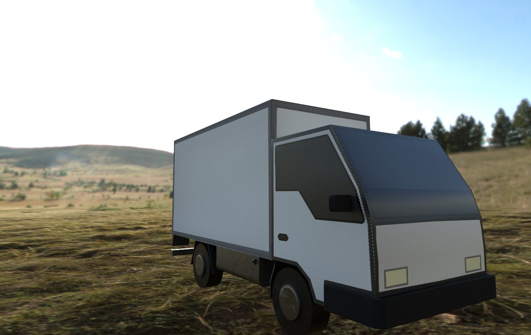 Truck Transport Vehicle 3D - TurboSquid 1630359