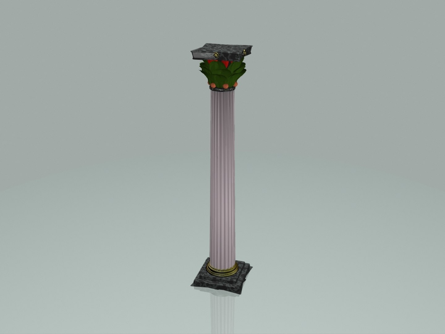 roman column 3d model