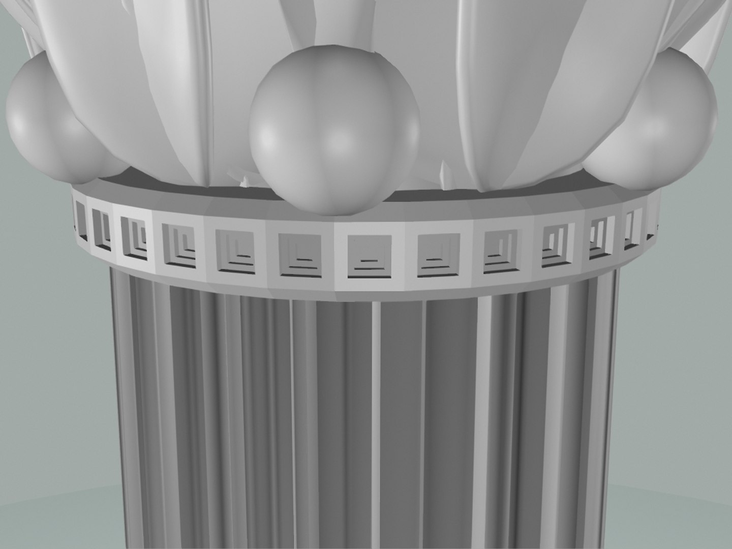 roman column 3d model