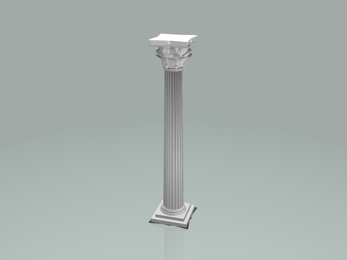 roman column 3d model