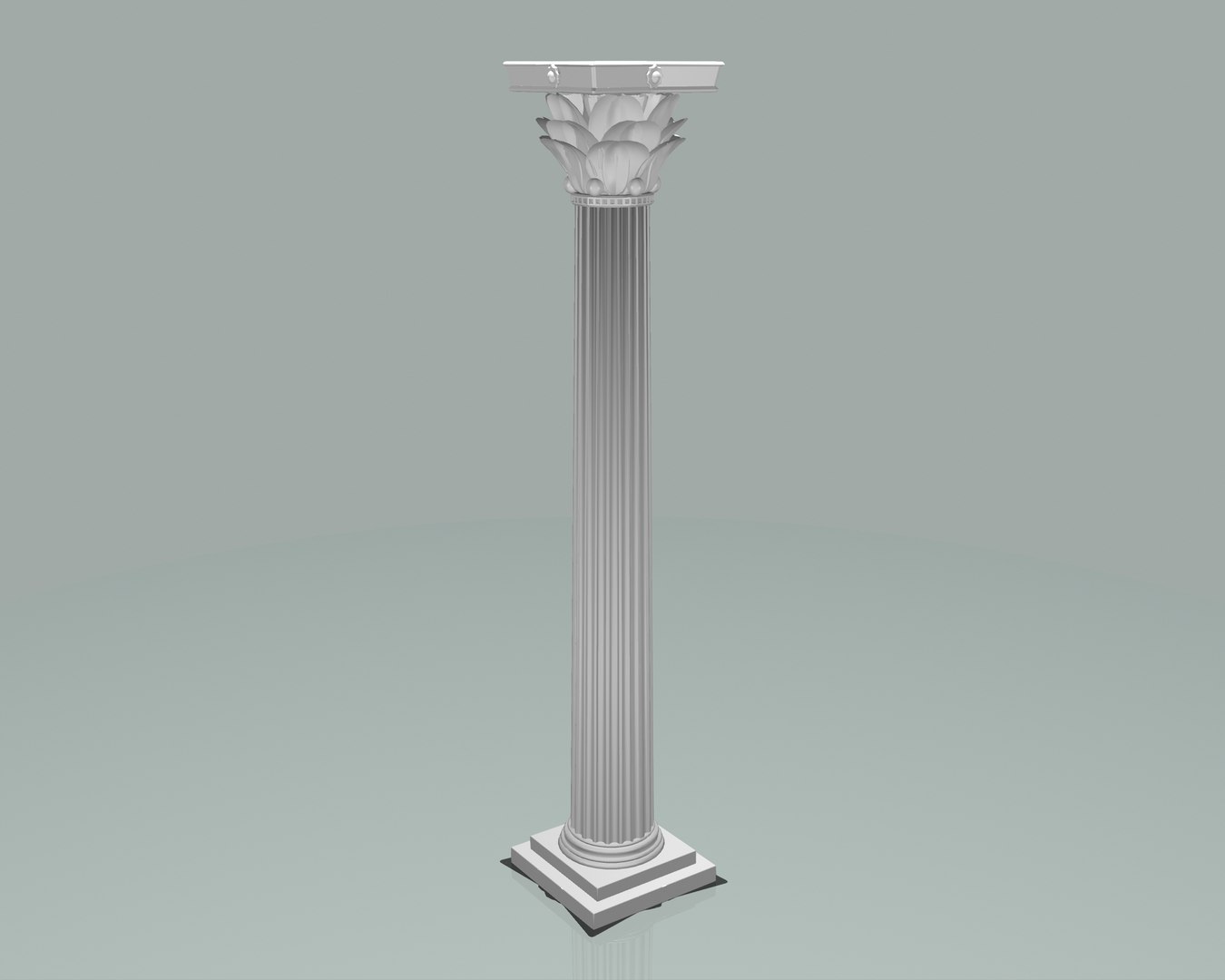 roman column 3d model