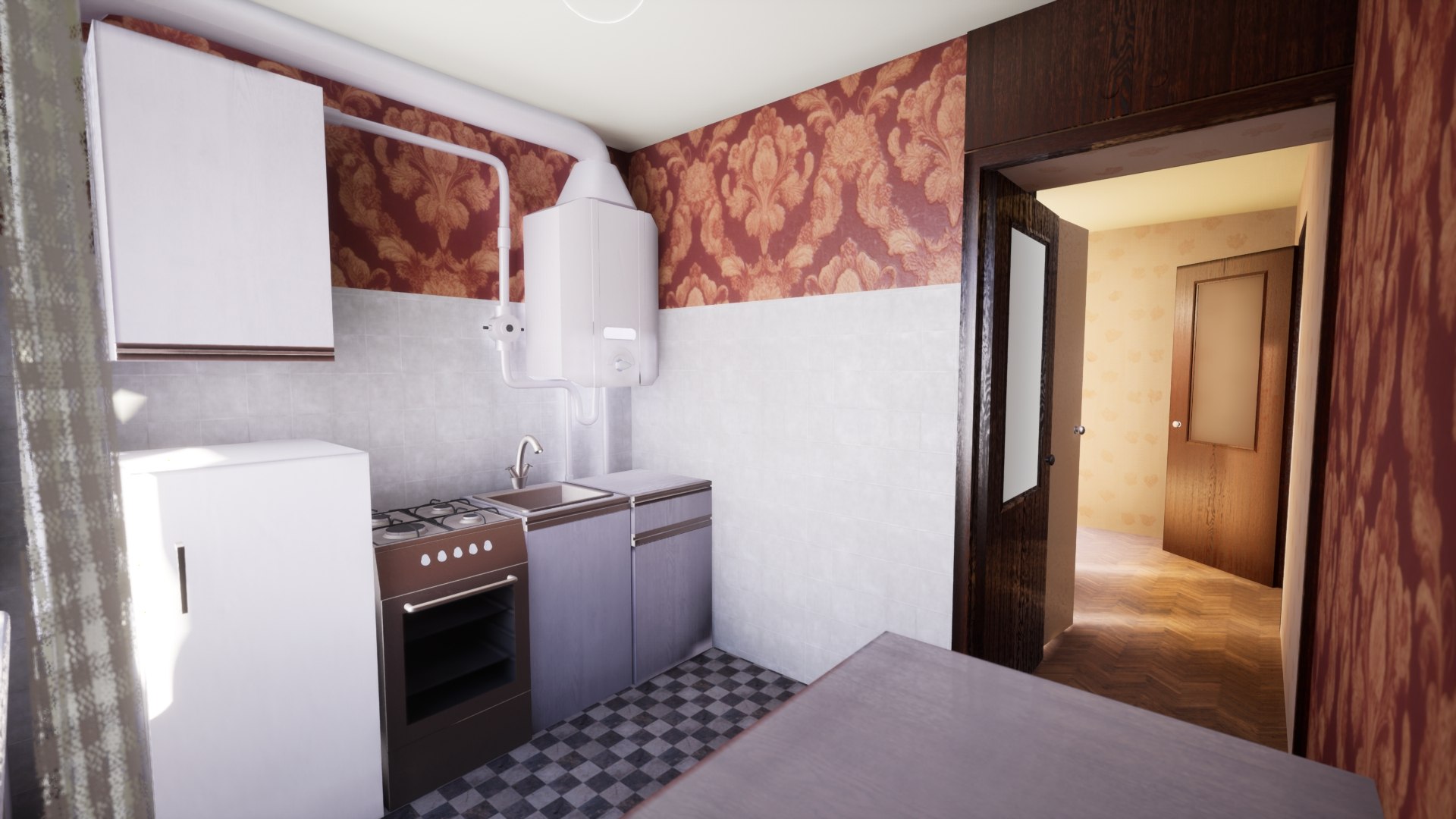 3D Soviet Modular Building Facade Interior - TurboSquid 2287524