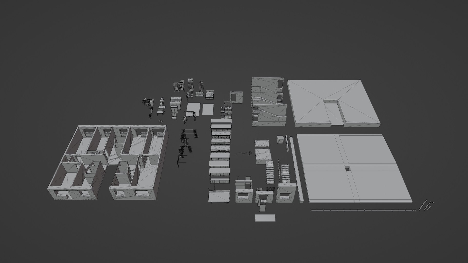 3D Soviet Modular Building Facade Interior - TurboSquid 2287524