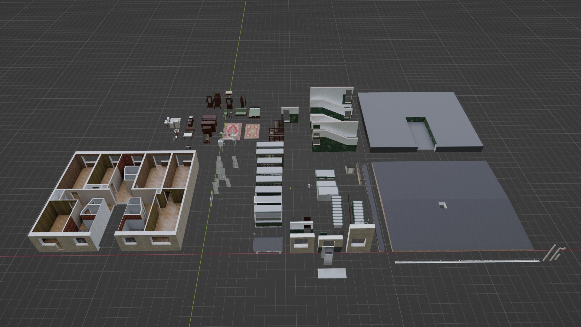 3D Soviet Modular Building Facade Interior - TurboSquid 2287524