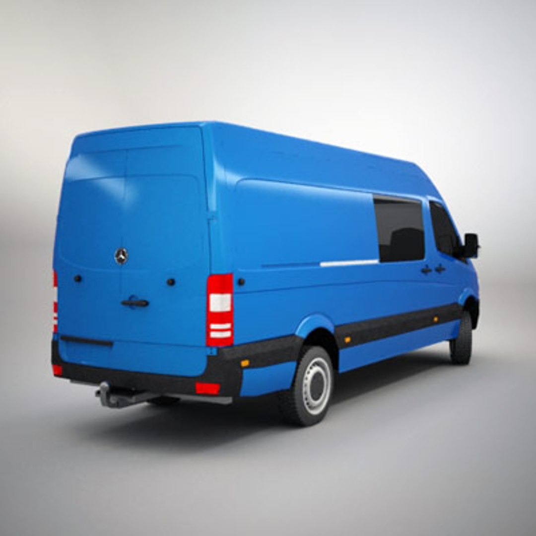 3d car van model