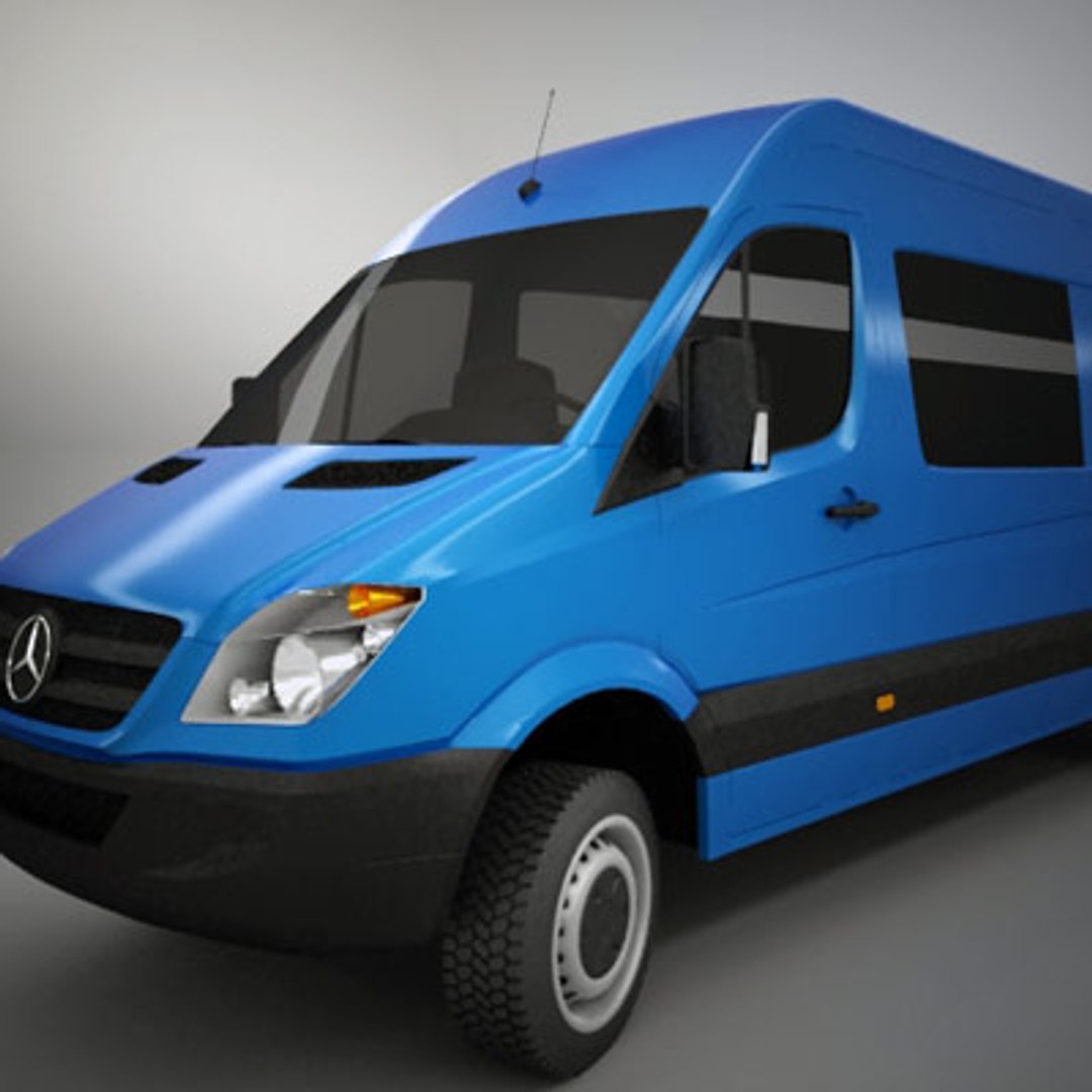 3d car van model