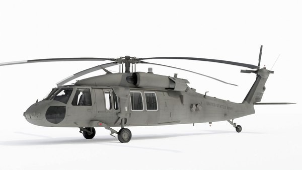 purchase uh-60m blackhawk helicopter 3d model