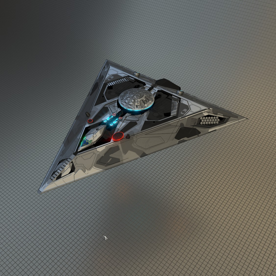 Secret Advanced Alien 3D Model - TurboSquid 1324364