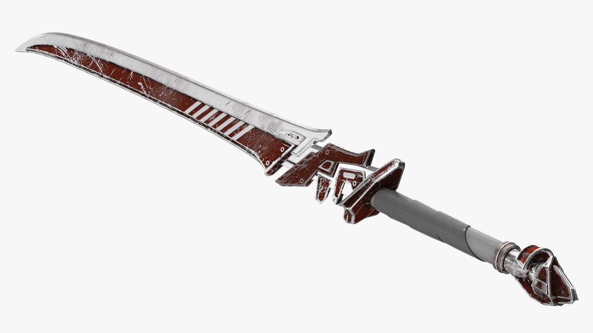 Futuristic Cosmic Soldier With Sword Model - TurboSquid 2237780