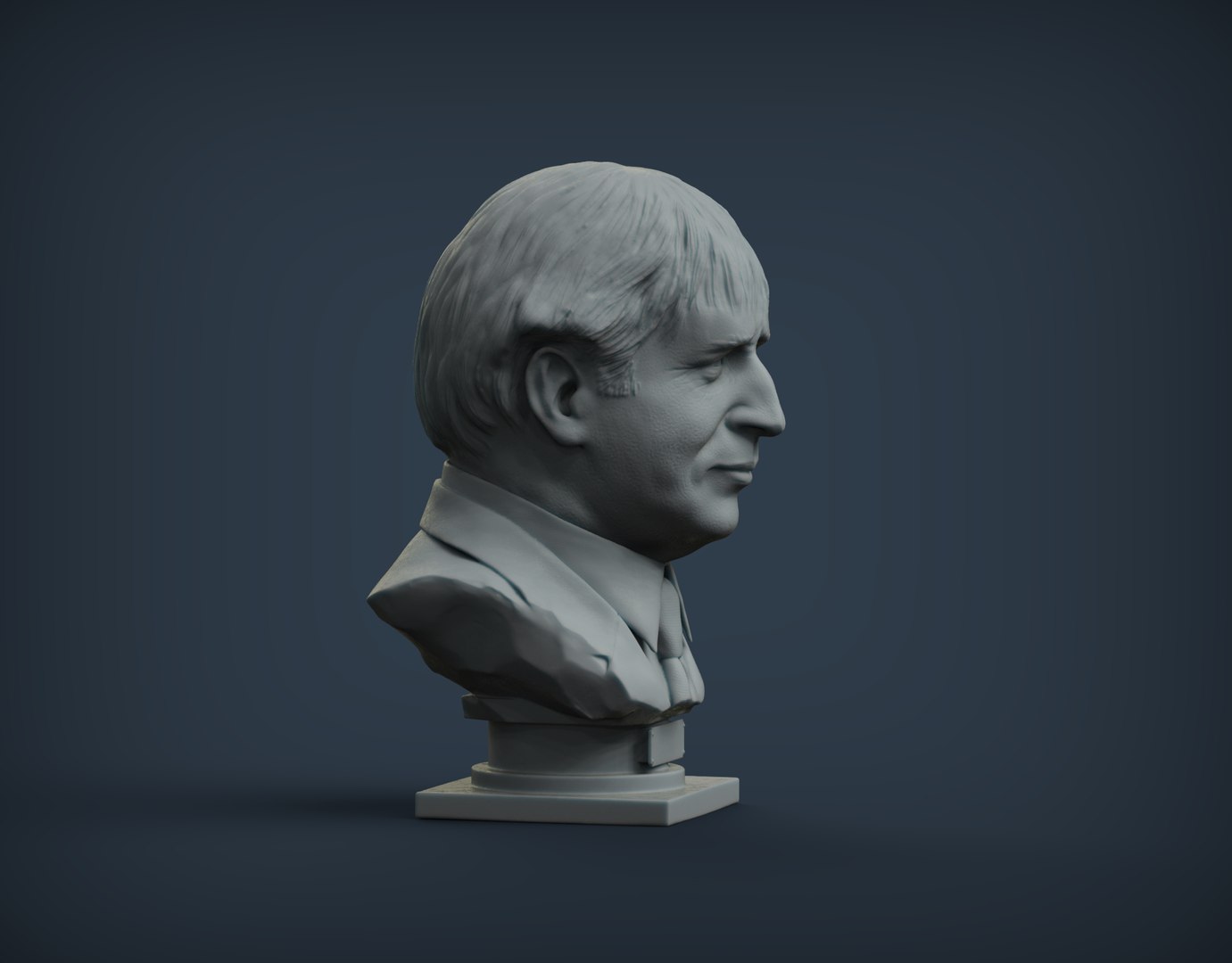 3D Boris Johnson Is A British Politician Serving As Prime Minister Of ...