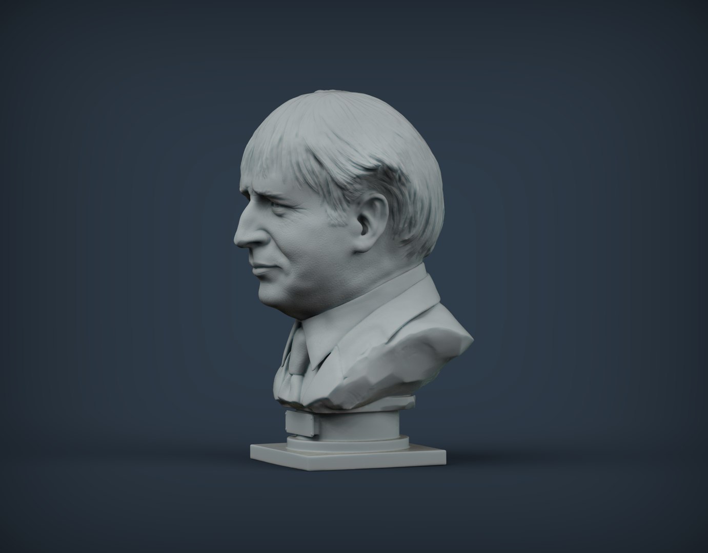 3D Boris Johnson Is A British Politician Serving As Prime Minister Of ...