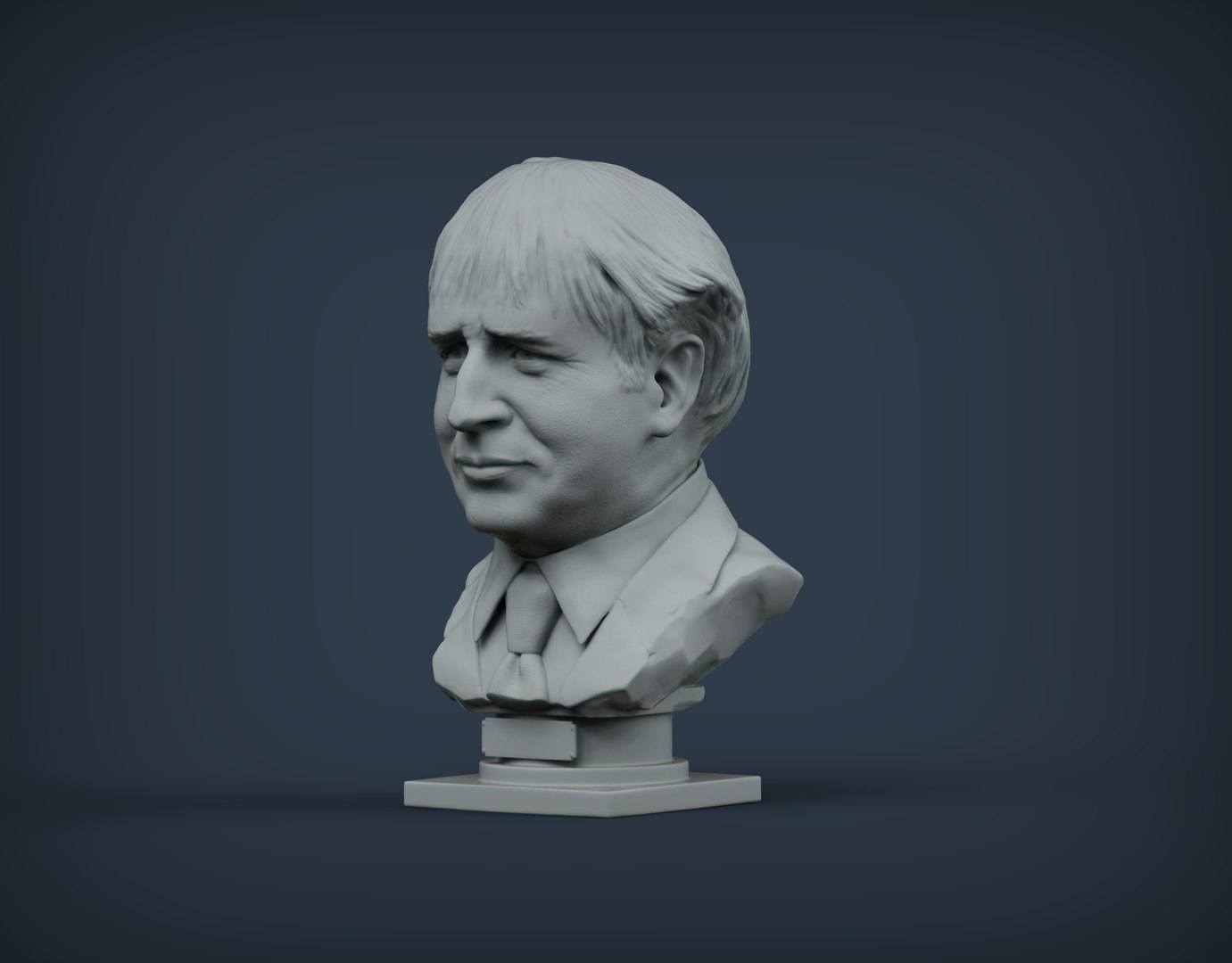 3D Boris Johnson Is A British Politician Serving As Prime Minister Of ...