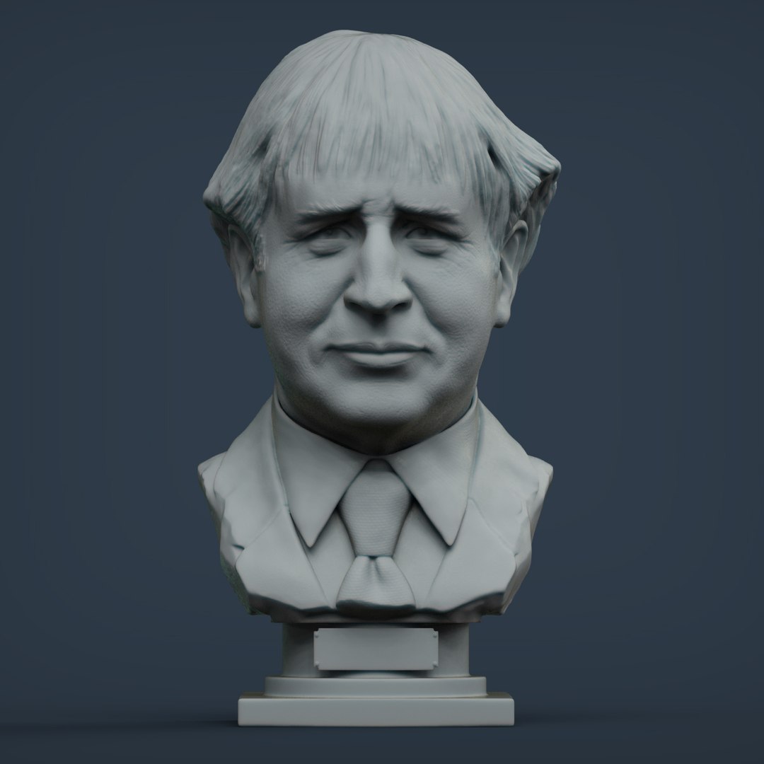 3D Boris Johnson Is A British Politician Serving As Prime Minister Of ...