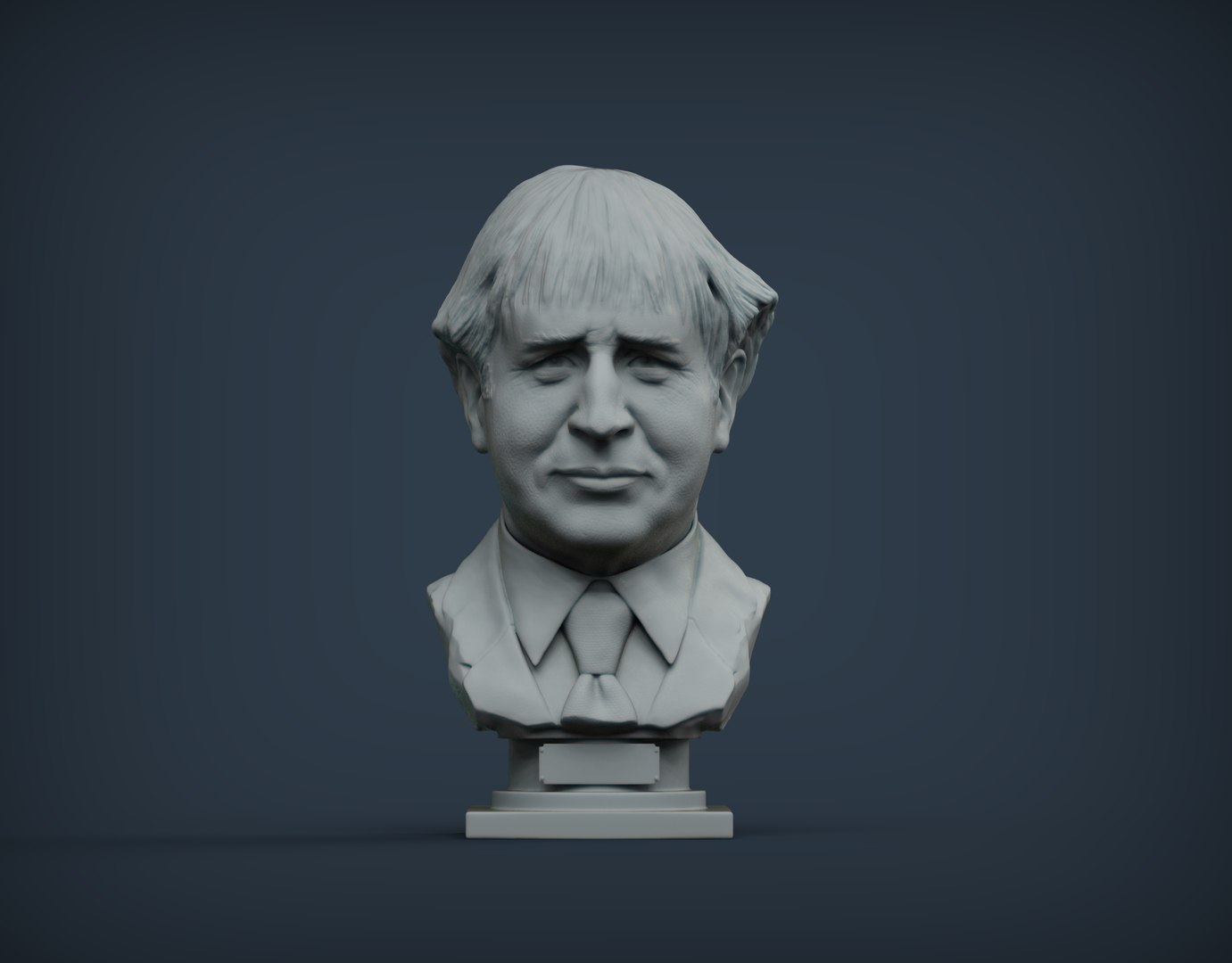 3D Boris Johnson Is A British Politician Serving As Prime Minister Of ...