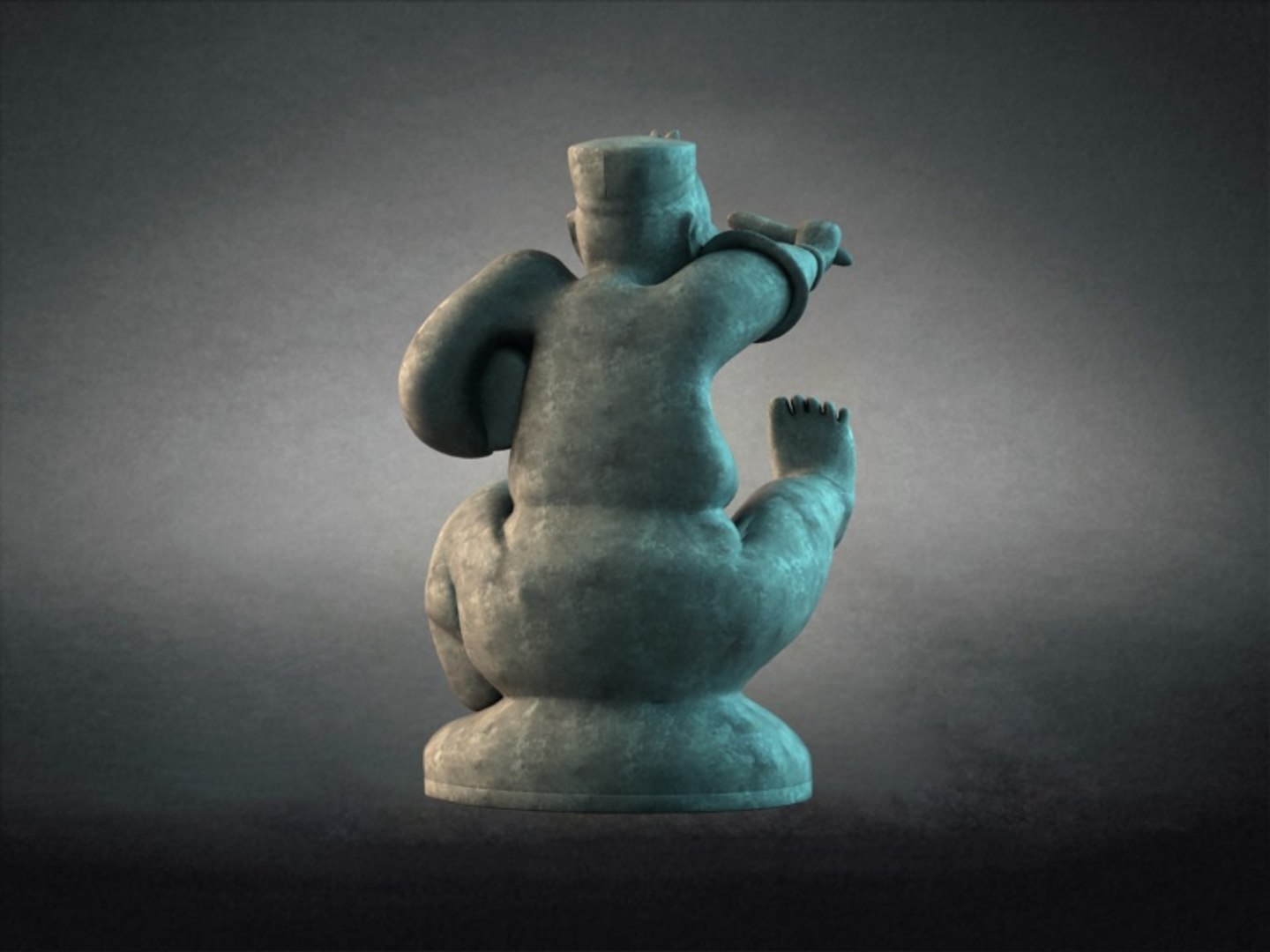 3D Rap Figurines Clay Artifacts Model - TurboSquid 1577914