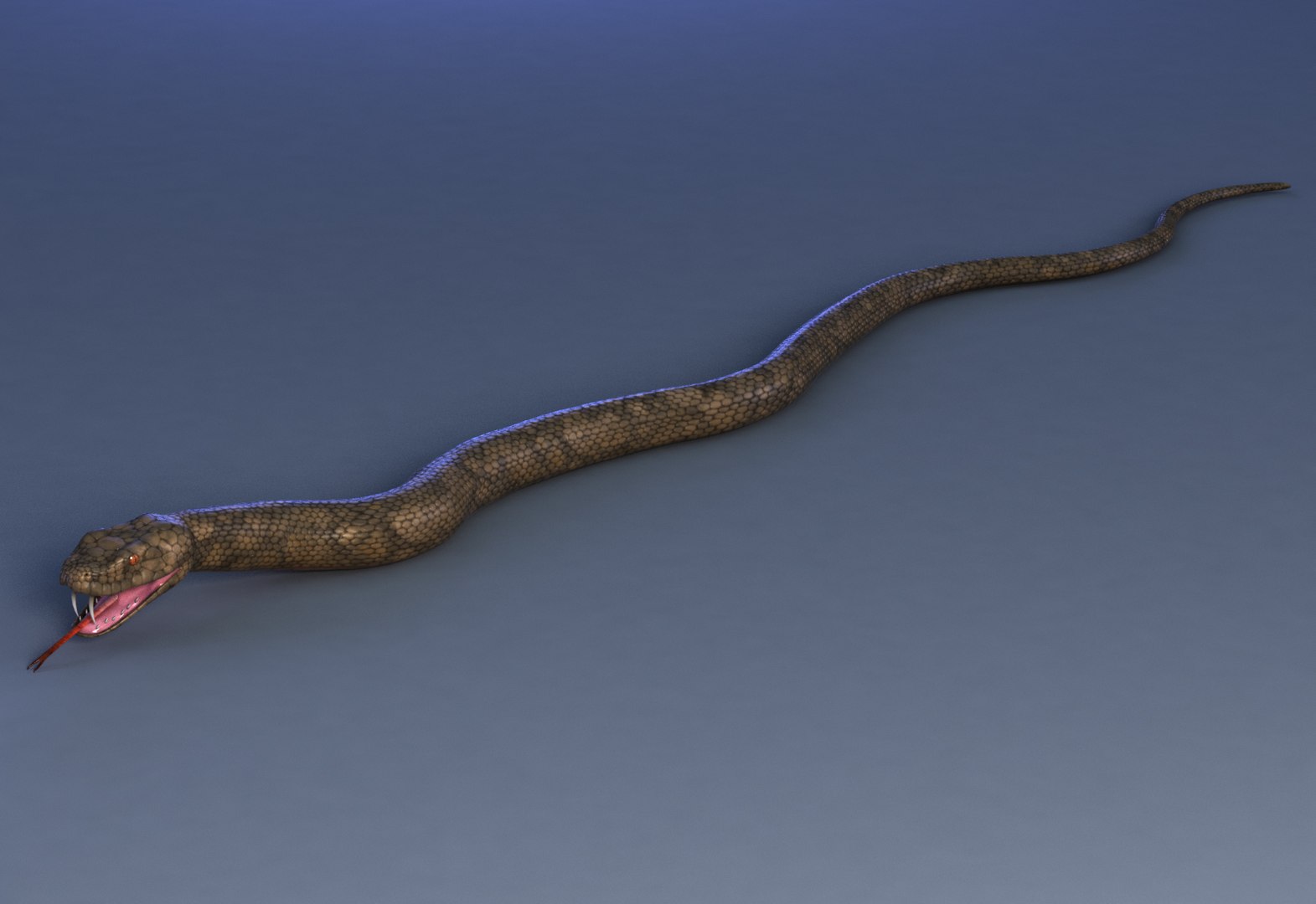 3D Snake Reptile Animal - TurboSquid 1474876