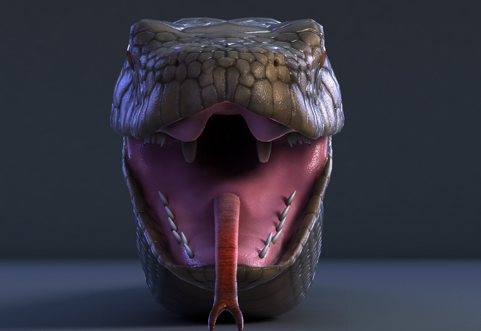 3D Snake Reptile Animal - TurboSquid 1474876