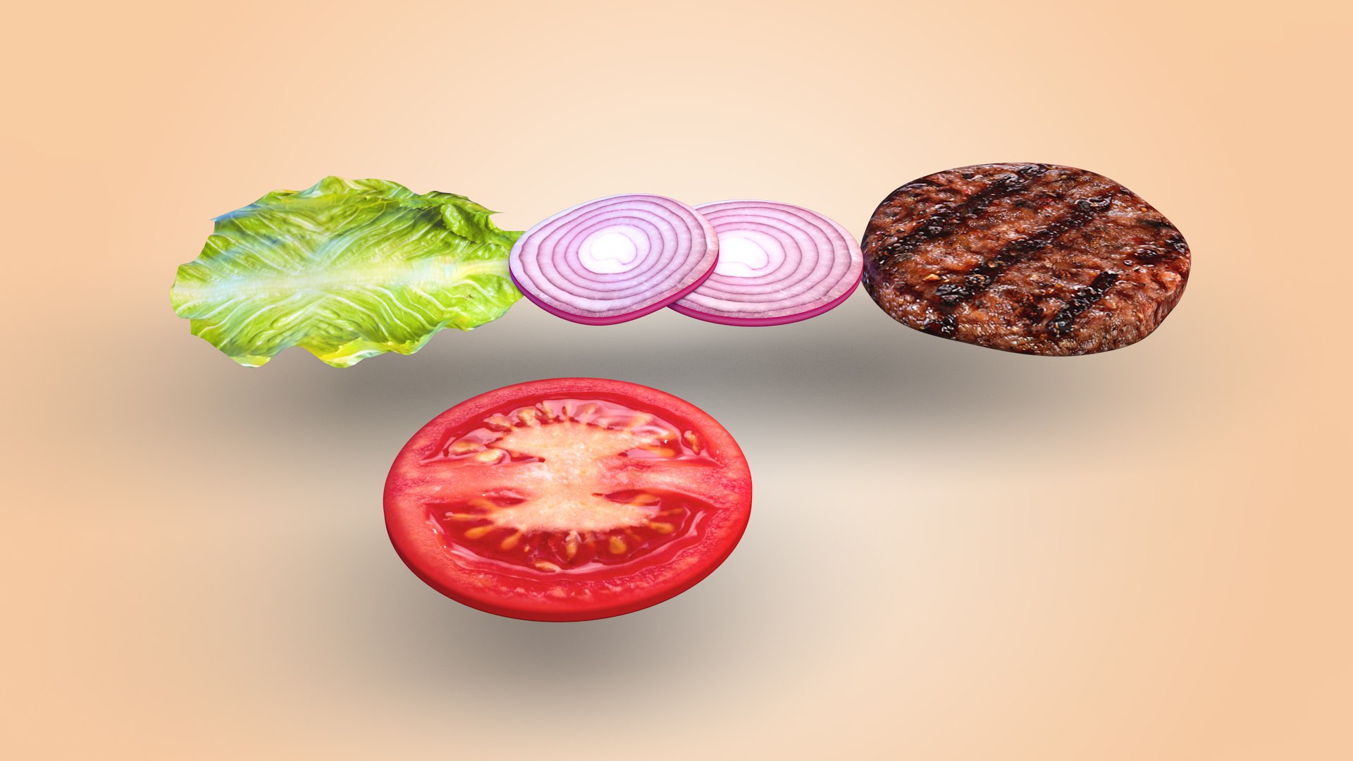 3D Burger Character Man Model - TurboSquid 1535603