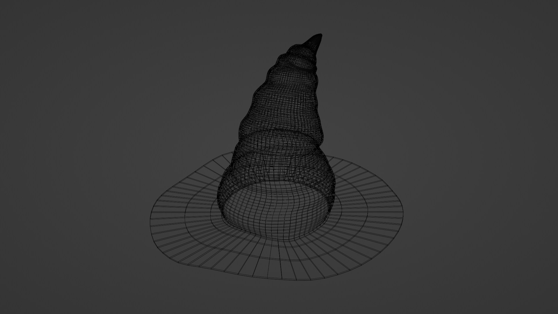 Witch Hat 3D Model - TurboSquid 1942477