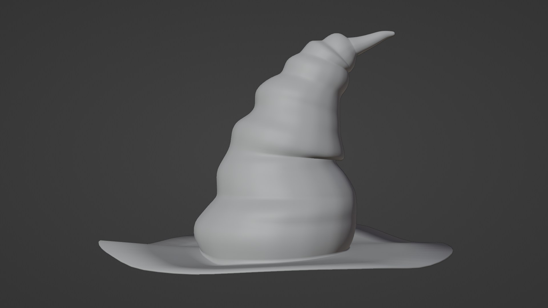 Witch Hat 3D Model - TurboSquid 1942477