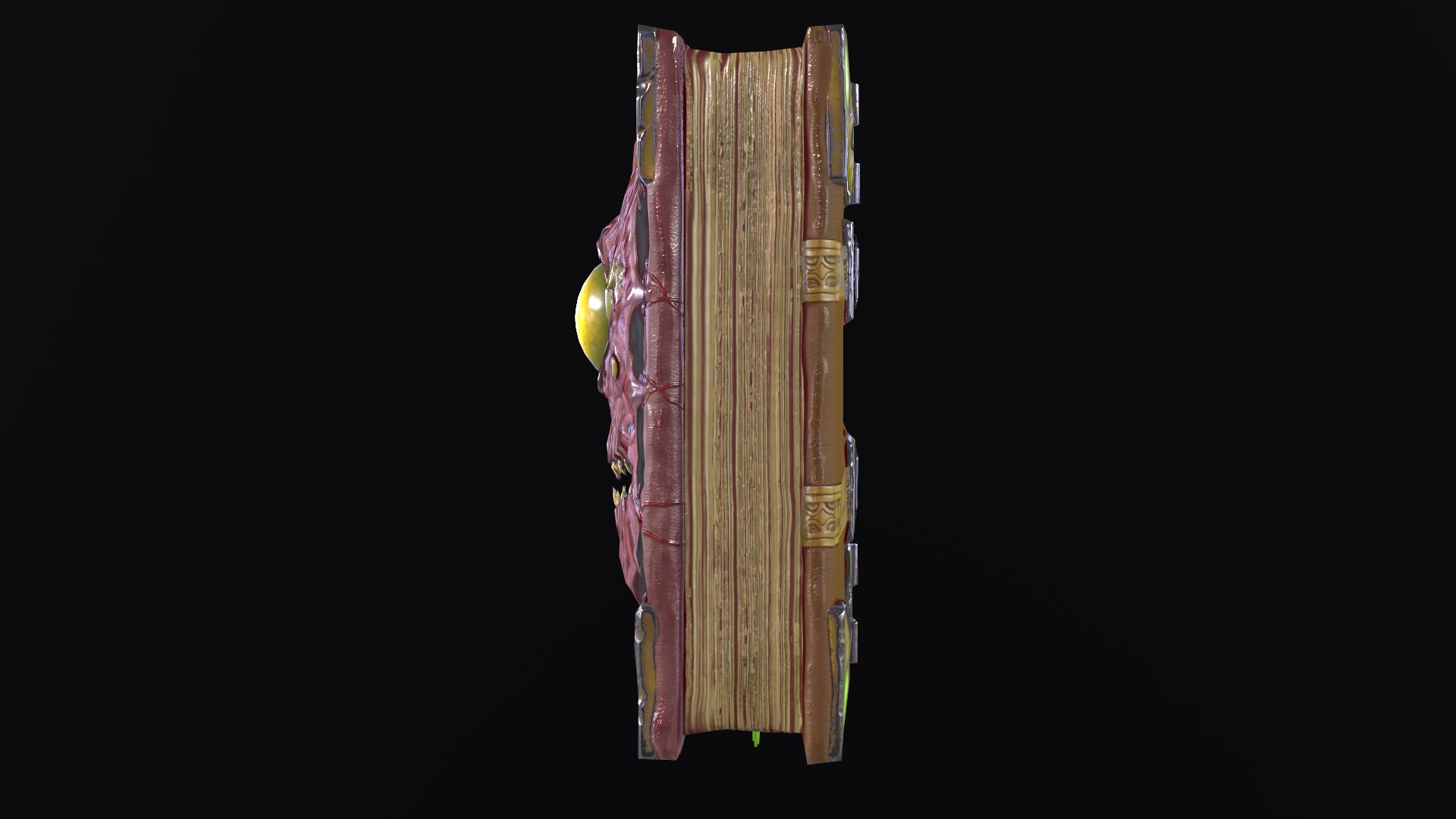 Evil Book 3D Model - TurboSquid 2321830