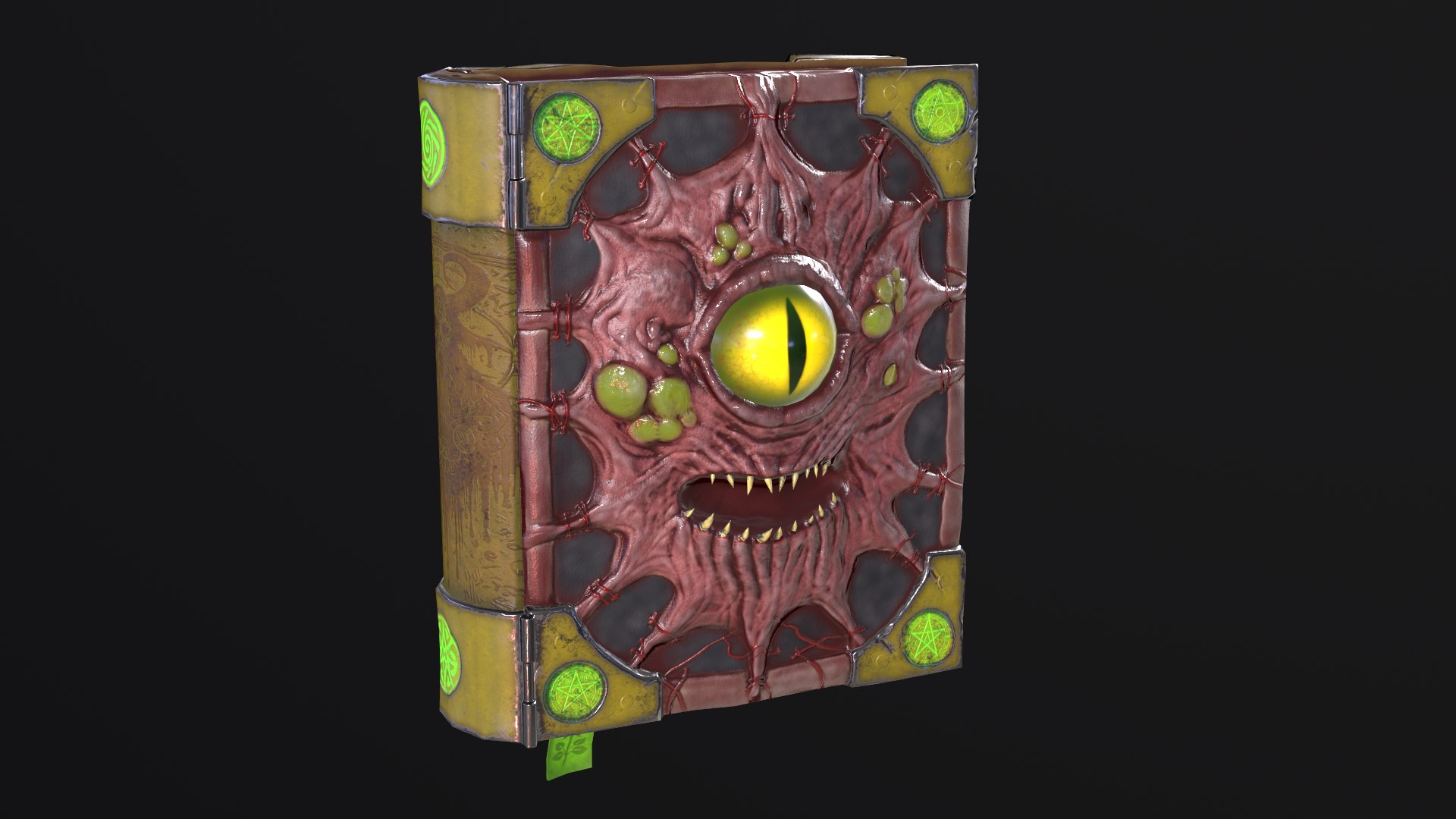 Evil Book 3D Model - TurboSquid 2321830