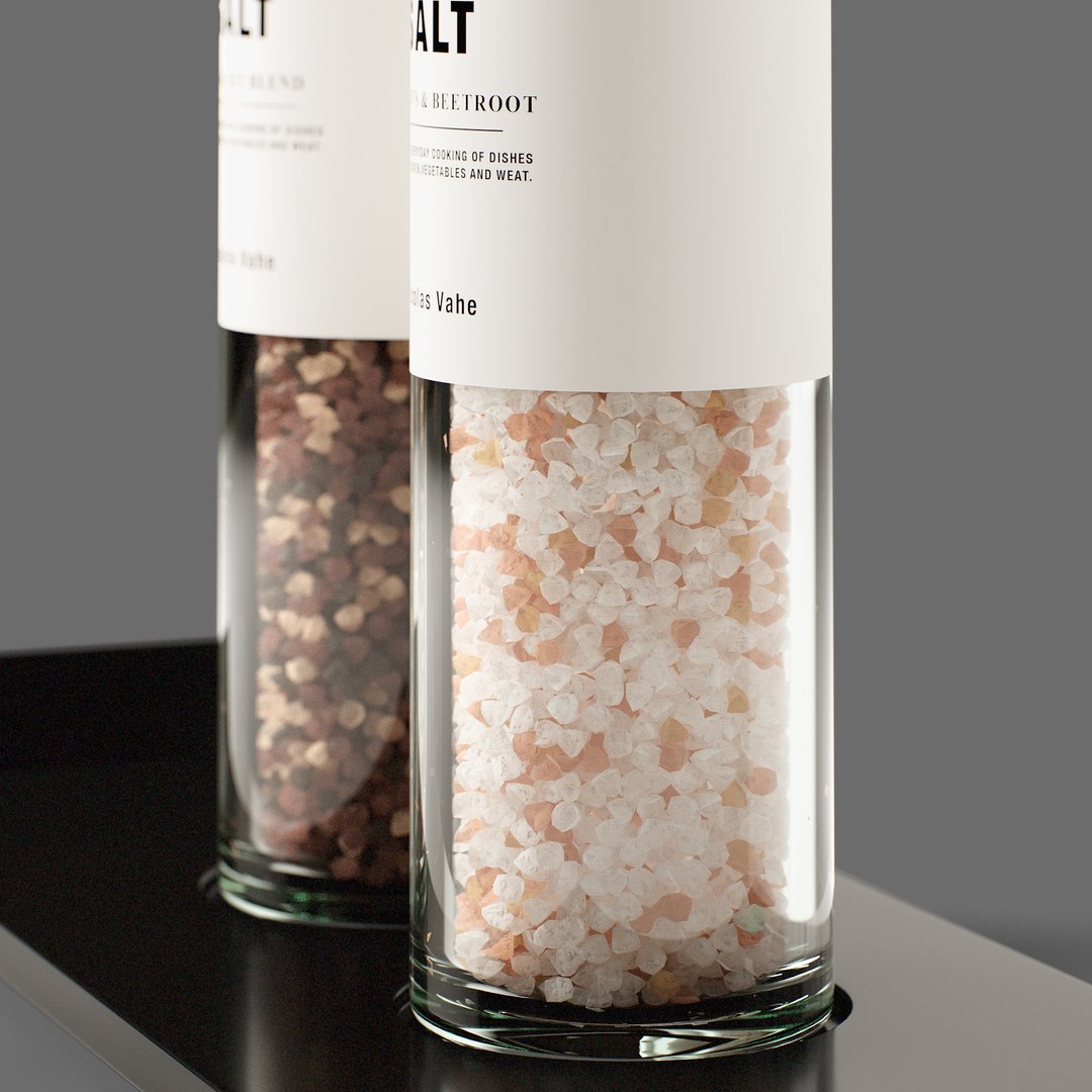 3D Decor Set 92 Salt Model - TurboSquid 2099658