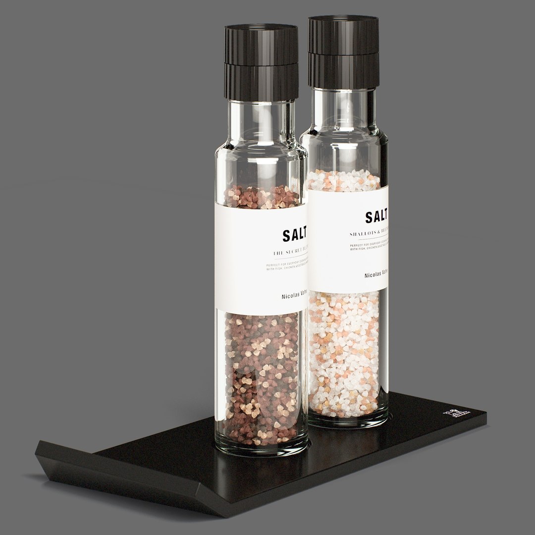 3D Decor Set 92 Salt Model - TurboSquid 2099658