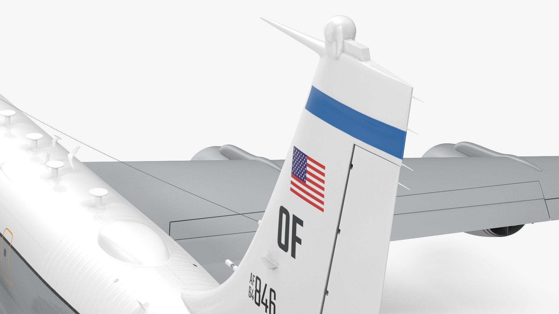 3D Boeing RC-135W Rivet Joint model - TurboSquid 1792783