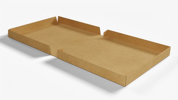 4-inch Pizza Boxes Kraft Paper Mockup 3D - TurboSquid 1974969