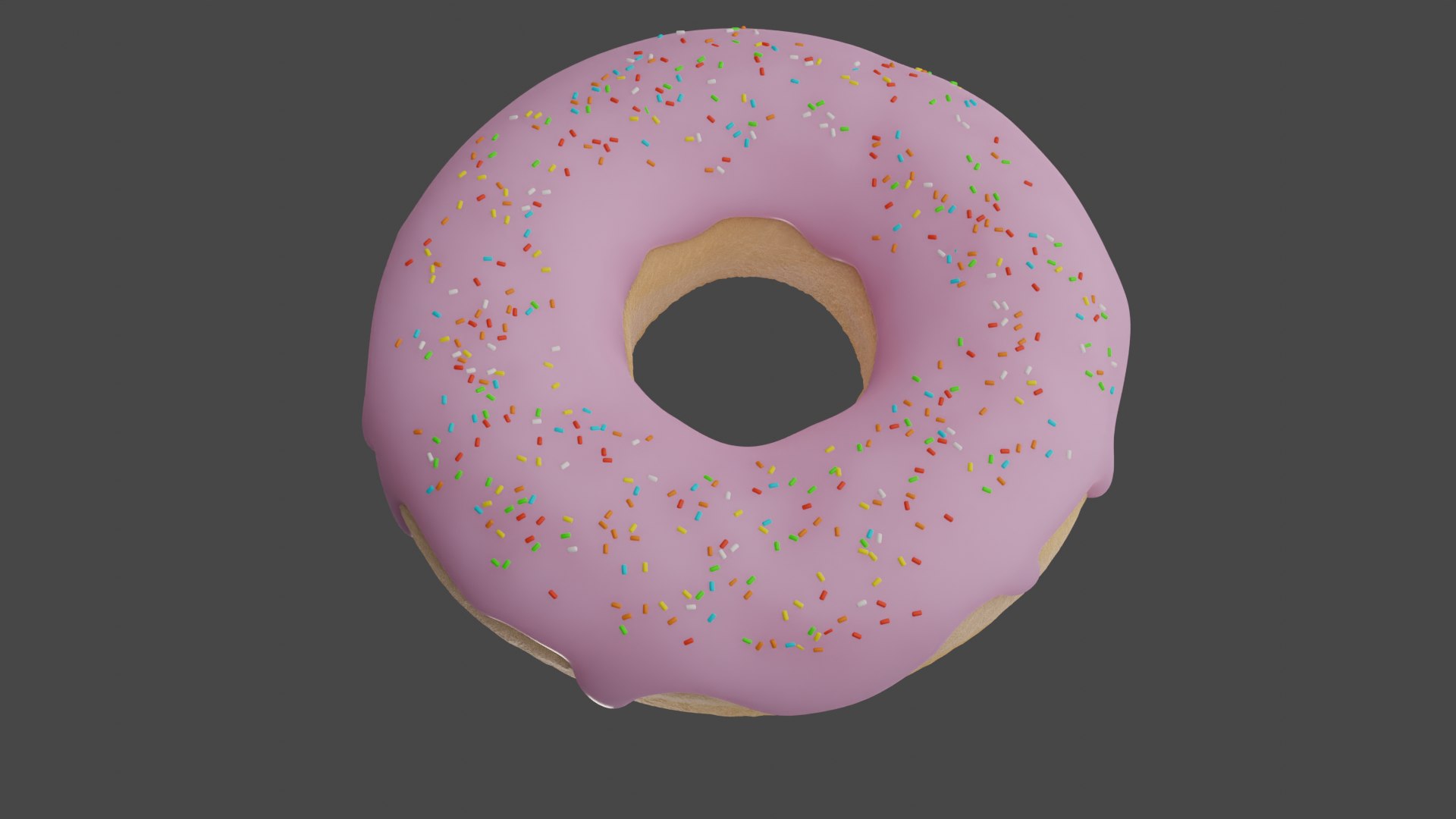 Glaze Donut 3D Model - TurboSquid 2078767