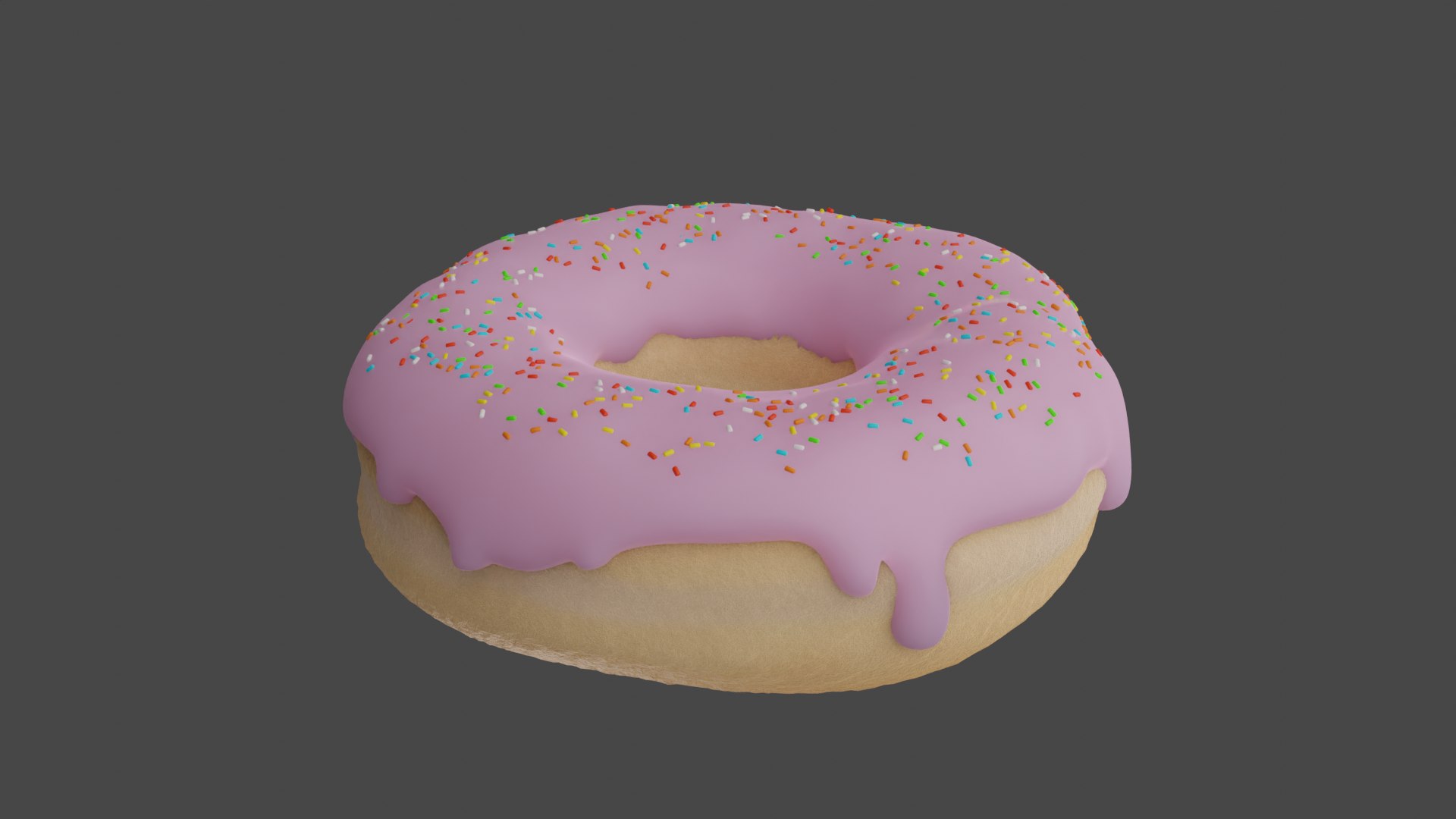 Glaze Donut 3D Model - TurboSquid 2078767