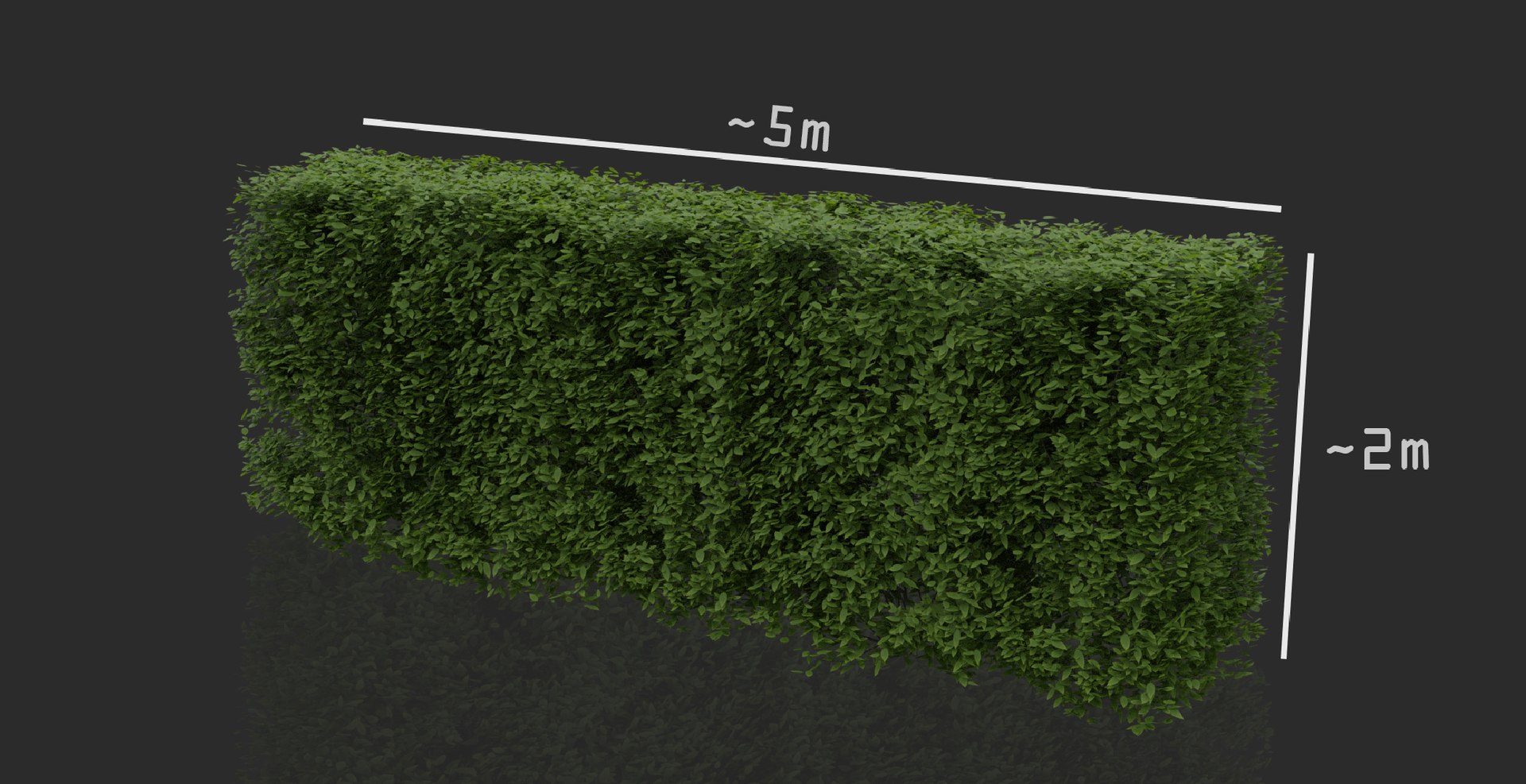 3D shrubs pack model - TurboSquid 1606016