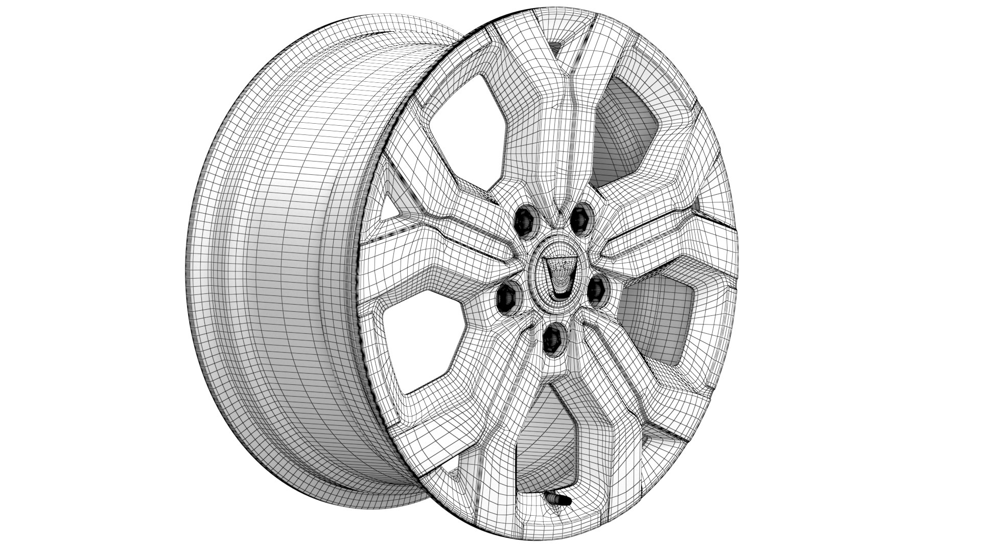 3D Dacia Spring Electric Rim 002 Model - TurboSquid 2049922