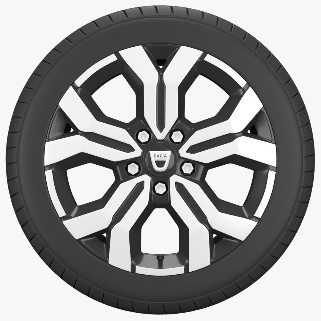 3D Dacia Spring Electric Rim 002 Model - TurboSquid 2049922