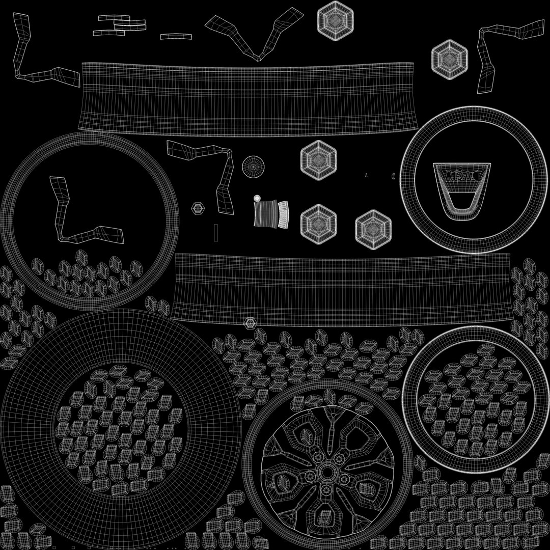 3D Dacia Spring Electric Rim 002 Model - TurboSquid 2049922