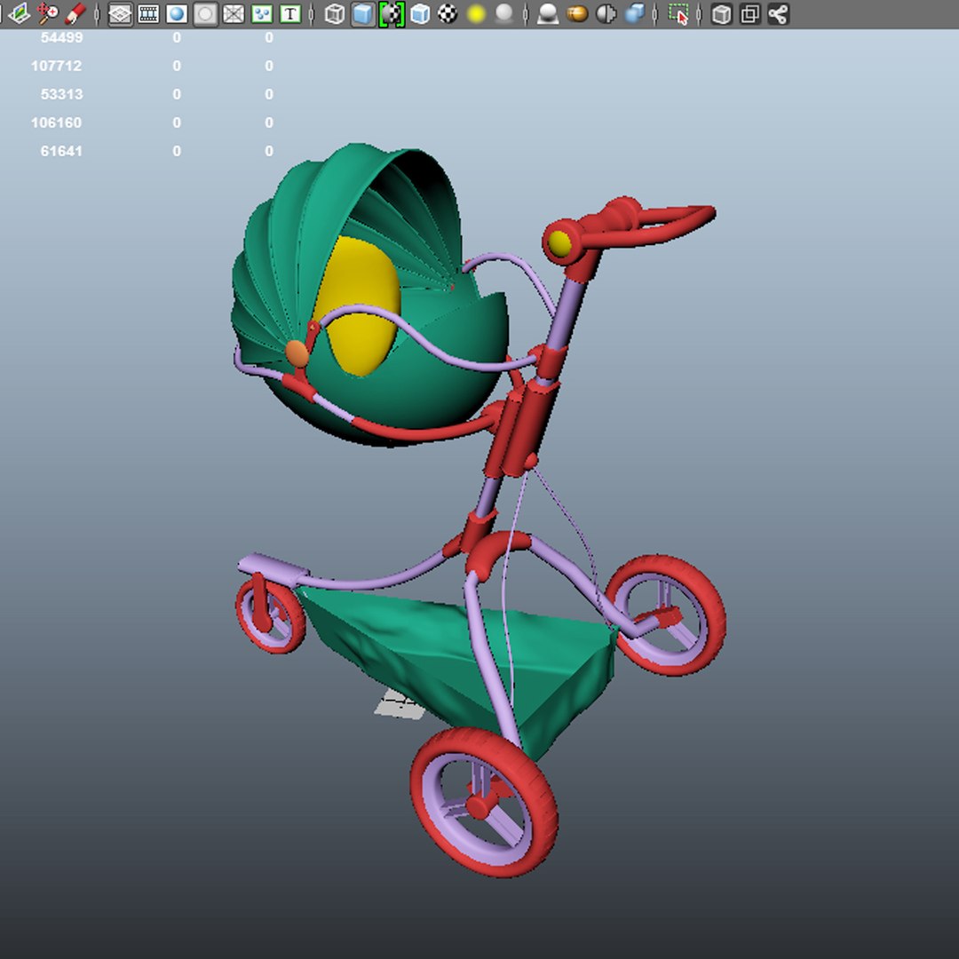 3D model pram - TurboSquid 1400914