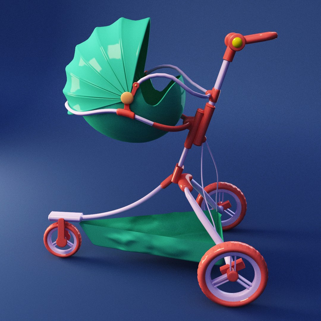 3D model pram - TurboSquid 1400914