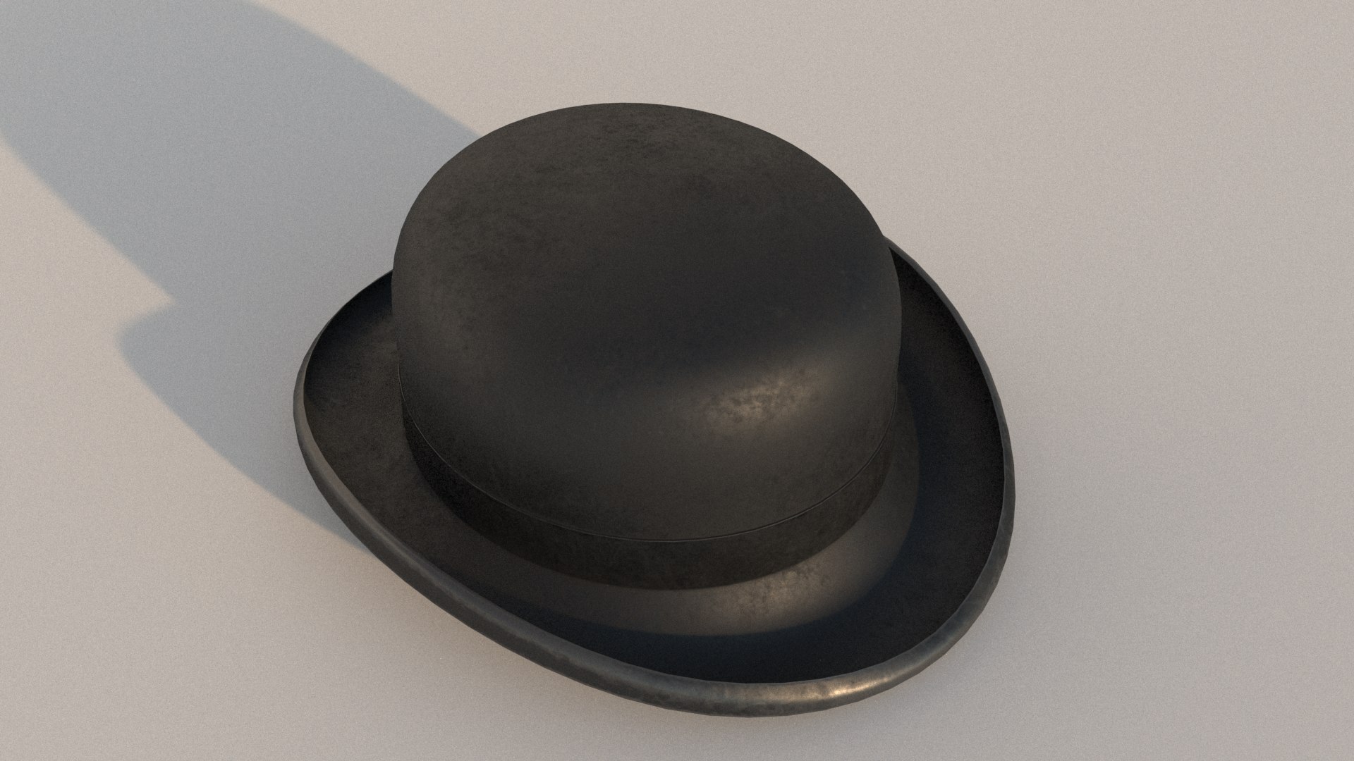 3D Bowler Hat - TurboSquid 1469569