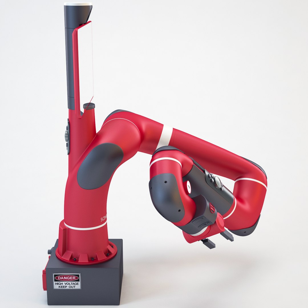 3d Model Sawyer Industrial Robot