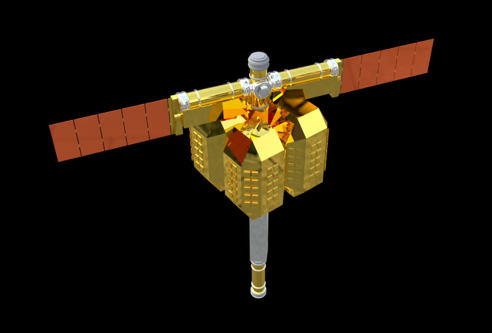 3D Model Satellite Space Orbit - TurboSquid 1557771