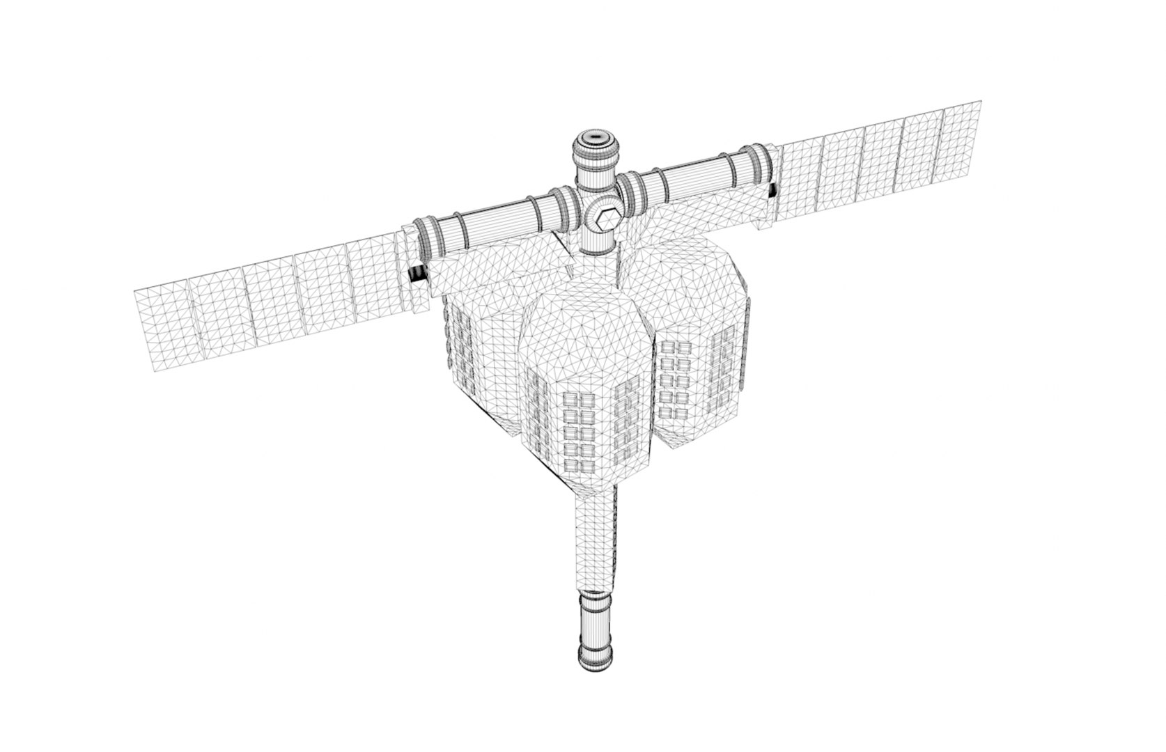 3D Model Satellite Space Orbit - TurboSquid 1557771