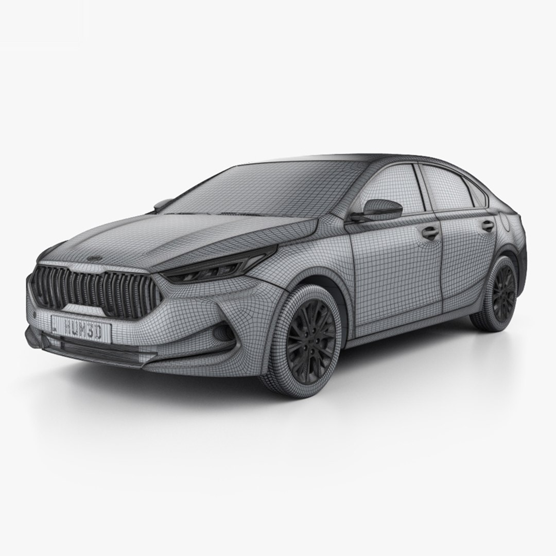 Kia K3 Gt-line 3D Model - TurboSquid 1597376